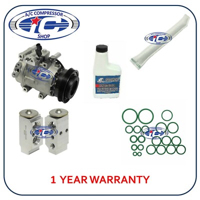 A/C Compressor Kit Fits Kia Rio 2006-2008 Rio5 2006-2008 L4 1.6L OEM ...