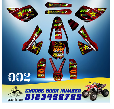 Graphics Kit For Ktm Sx65 (2002-2008) Decal Kit For Ktm Sx 65 Decal ...