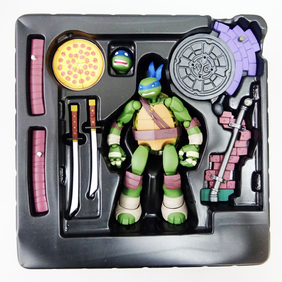 TMNT LEONARDO REVOLTECH FIGURE NICK TEENAGE MUTANT NINJA TURTLES Japan ...