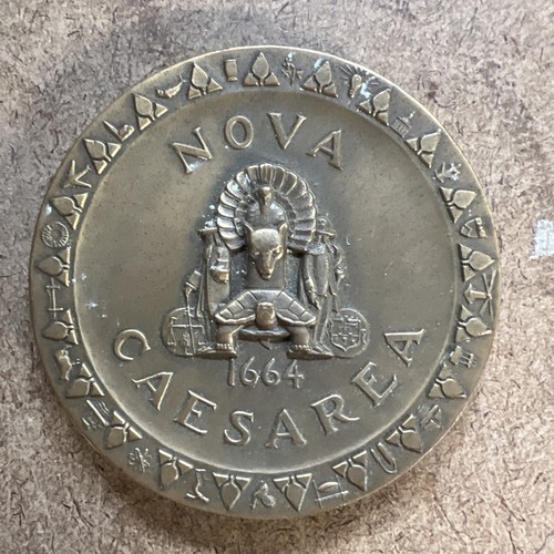 1964 State Of New Jersey Tercentenary Medal by Anthony Notaro Bronze ...