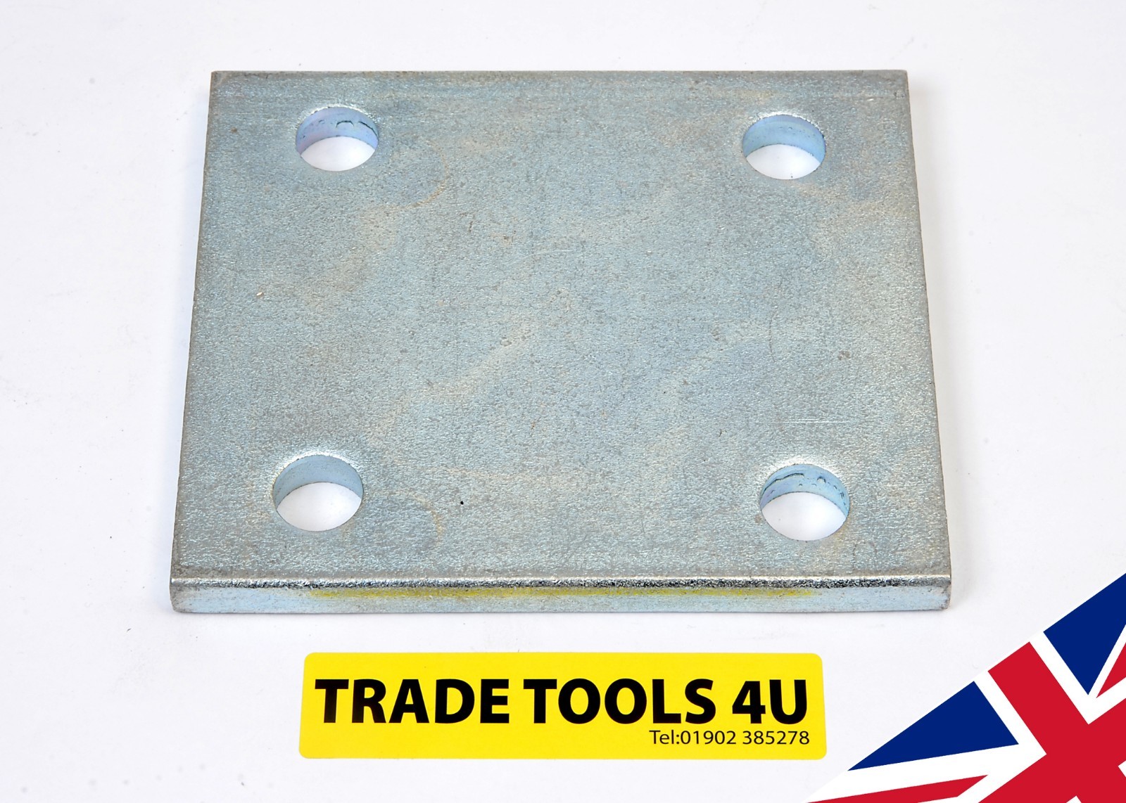 3" Towing drop plate for trailer/caravan - Zinc finish - UK MADE | eBay UK