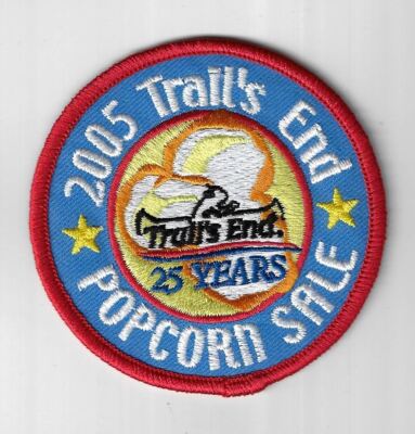 BSA 2005 Trail's End Popcorn Sale RED Border [MX-2437] | eBay