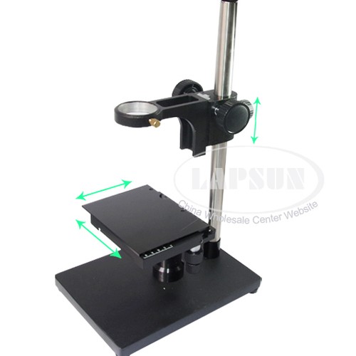 X Y Stage + Metal Boom Stereo Table Stand Holder for Industry ...