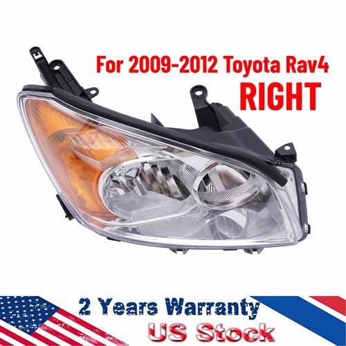 Headlight Right Passenger Side RH for 2009 2010 2011 2012 Toyota Rav4 ...