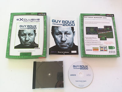 Guy Roux football manager saison 2000 PC FR big box carton | eBay