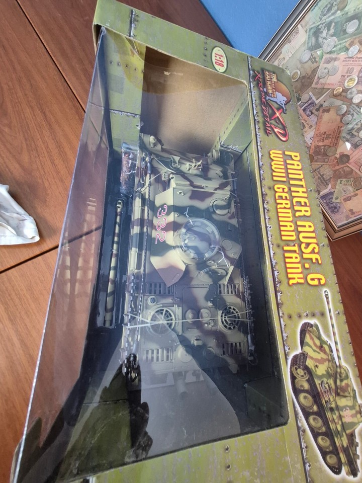 1:18 21ST CENTURY TOYS PANTHER ASUF.G TAN W/STRIPE CAMOUFLAGE #332 ...