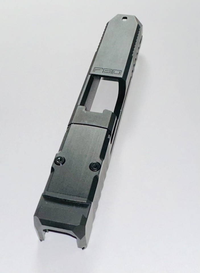 Glock 19 Gen 3 P80 Slide RMR Lighting Cut With Cover Plate Brand New ...