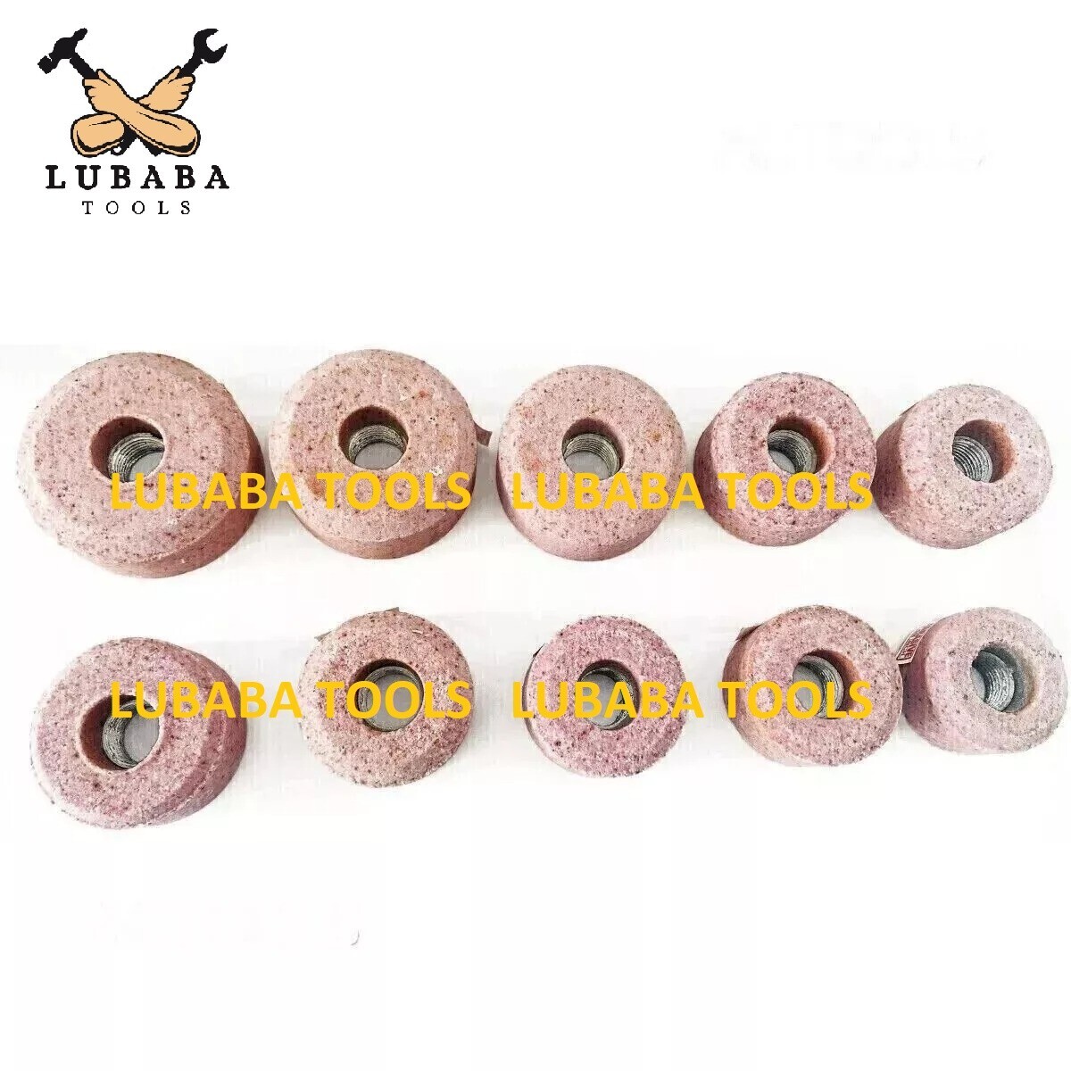 VALVE SEAT GRINDING STONES SET OF 10 PCS For B&D HOLDER 9/16" Thread 80 ...