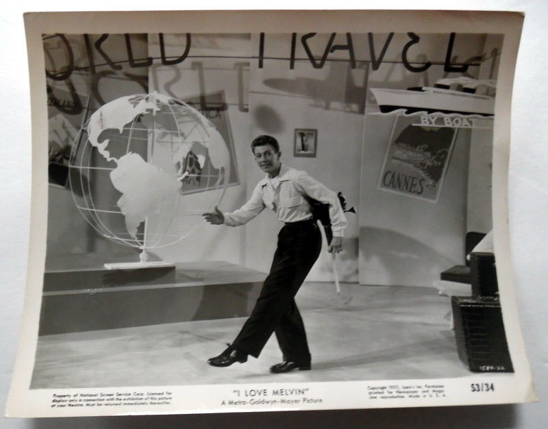 Donald O Connor Film 8 x 10 Foto I Love Melvin 1953 Debbie Reynolds ...