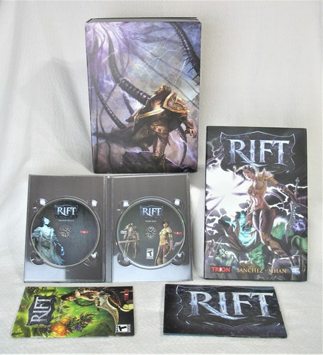Rift Trion PC Game Collectors Edition Set - Game DC HC Comic Poster ...