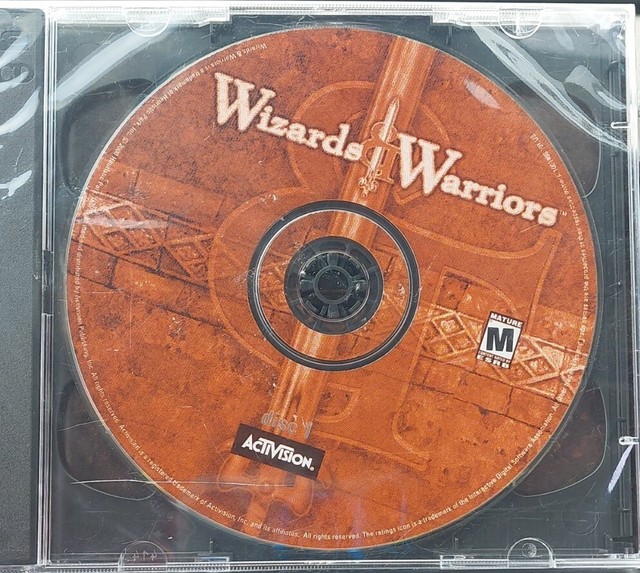 Wizards & Warriors PC Activision Game 2000 2 Discs Vintage Game for ...