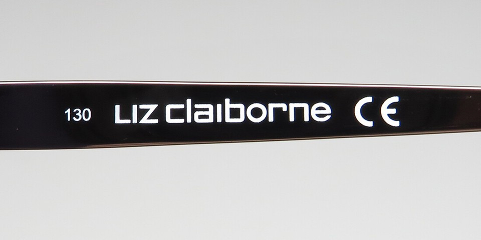 LIZ CLAIBORNE L637 086 DARK HAVANA ACETATE FULL-RIM FRAME DESIGNER ...