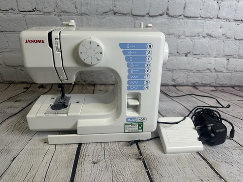 Janome 140M Mini Sewing Machine Compact Portable Tested Working | eBay UK