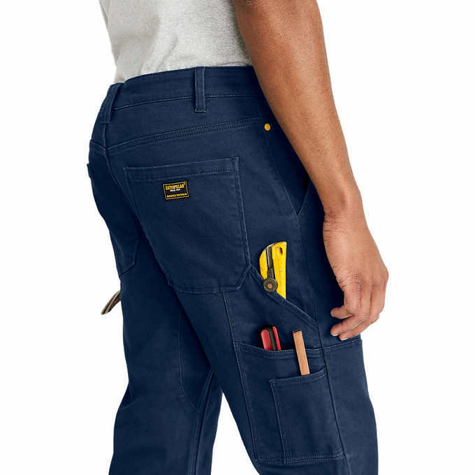 CAT Men's Work Pant Multi Tool Pockets Hammer Loop Gusseted Crotch ...