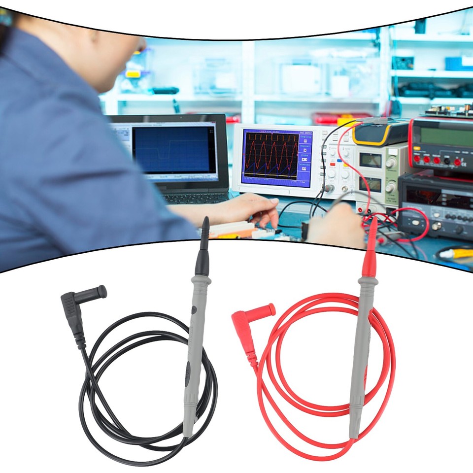 PVC Material Multimeter Probe Test Instrument Pen with 1000V Test ...
