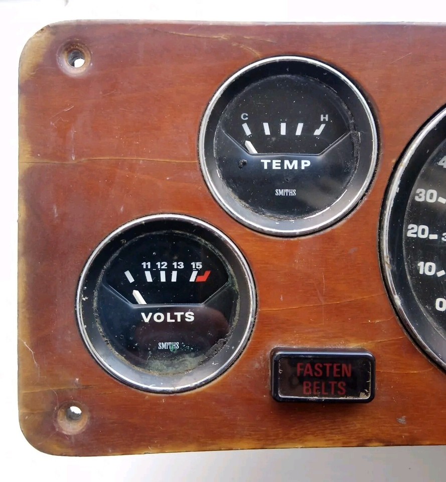 Triumph Dolomite Speedometer Dash & Gauges | eBay UK