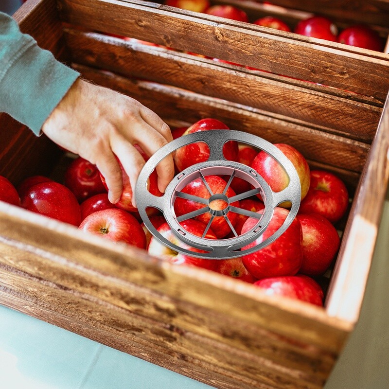 Round UFO Fruit Cutter Stainless Steel Slicer Fruit Divider4975 | eBay