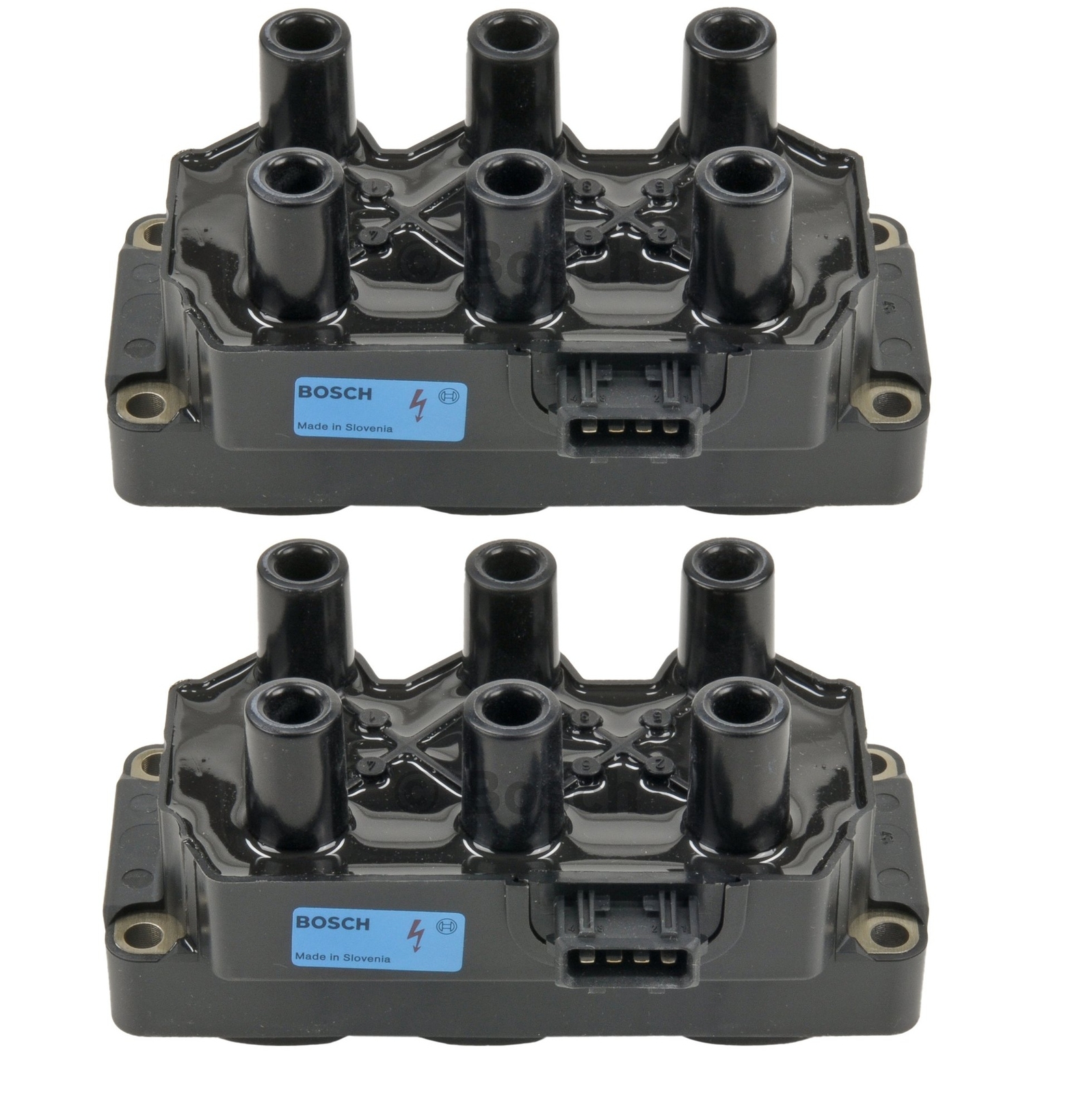 Set of 2 Bosch Direct Ignition Coils for Ferrari F50 4.7L V12 1995-1996 ...