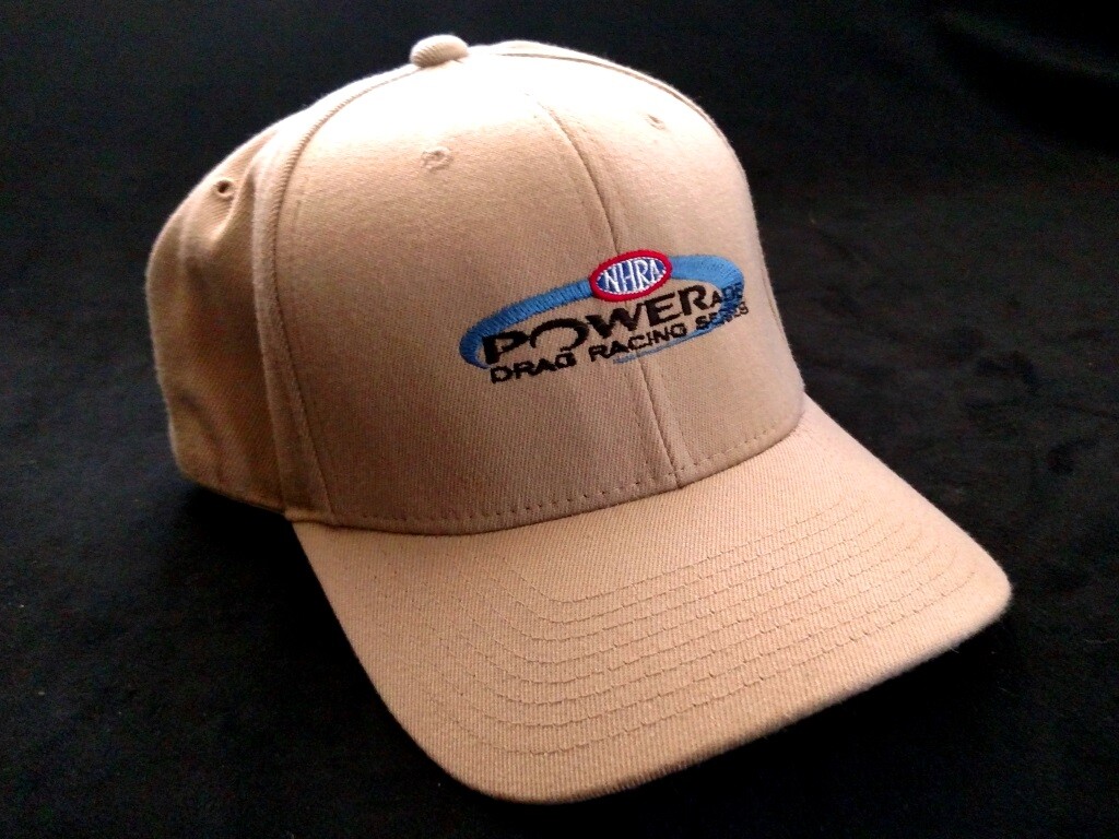 NHRA Official Powerade Drag Racing Series embroidered adjustable ball ...