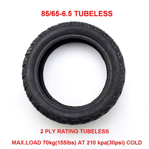 Electric Scooter Front & Rear Wheel Thick Wear-resistant 85/65-6.5 ...