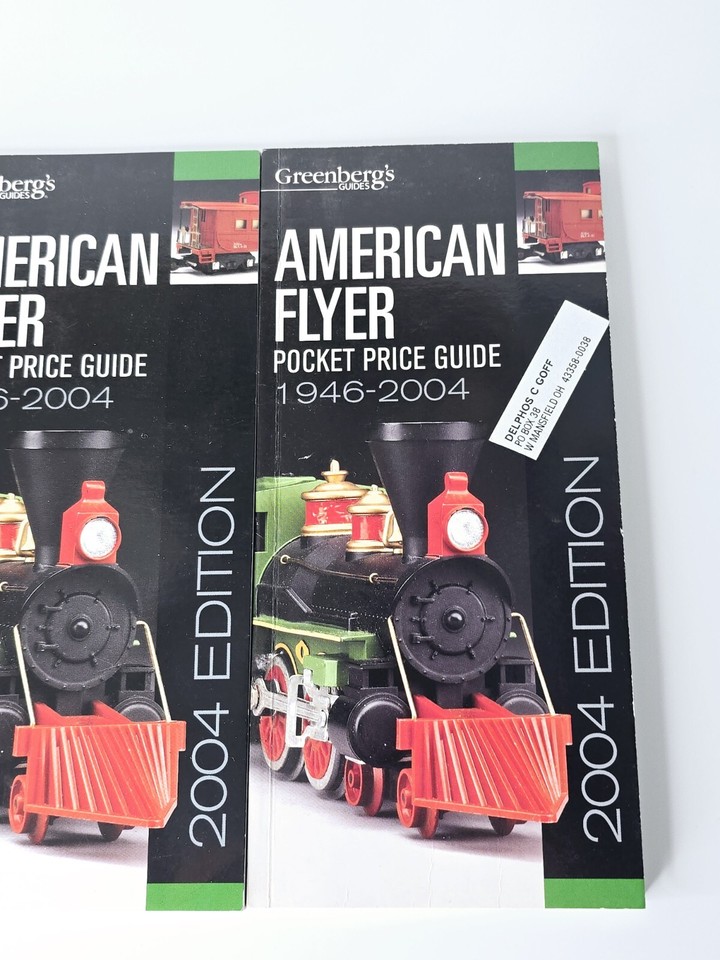 Greenberg's Pocket Price Guide - American Flyer Trains - 1995 & 2004(X2 ...