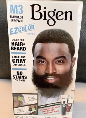 BIGEN EZ COLOR FOR MEN DARKEST BROWN M3 | eBay