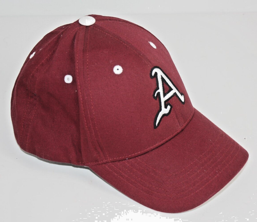 Arkansas "A" Razorbacks Red Baseball Cap/Hat Official Collegiate | eBay