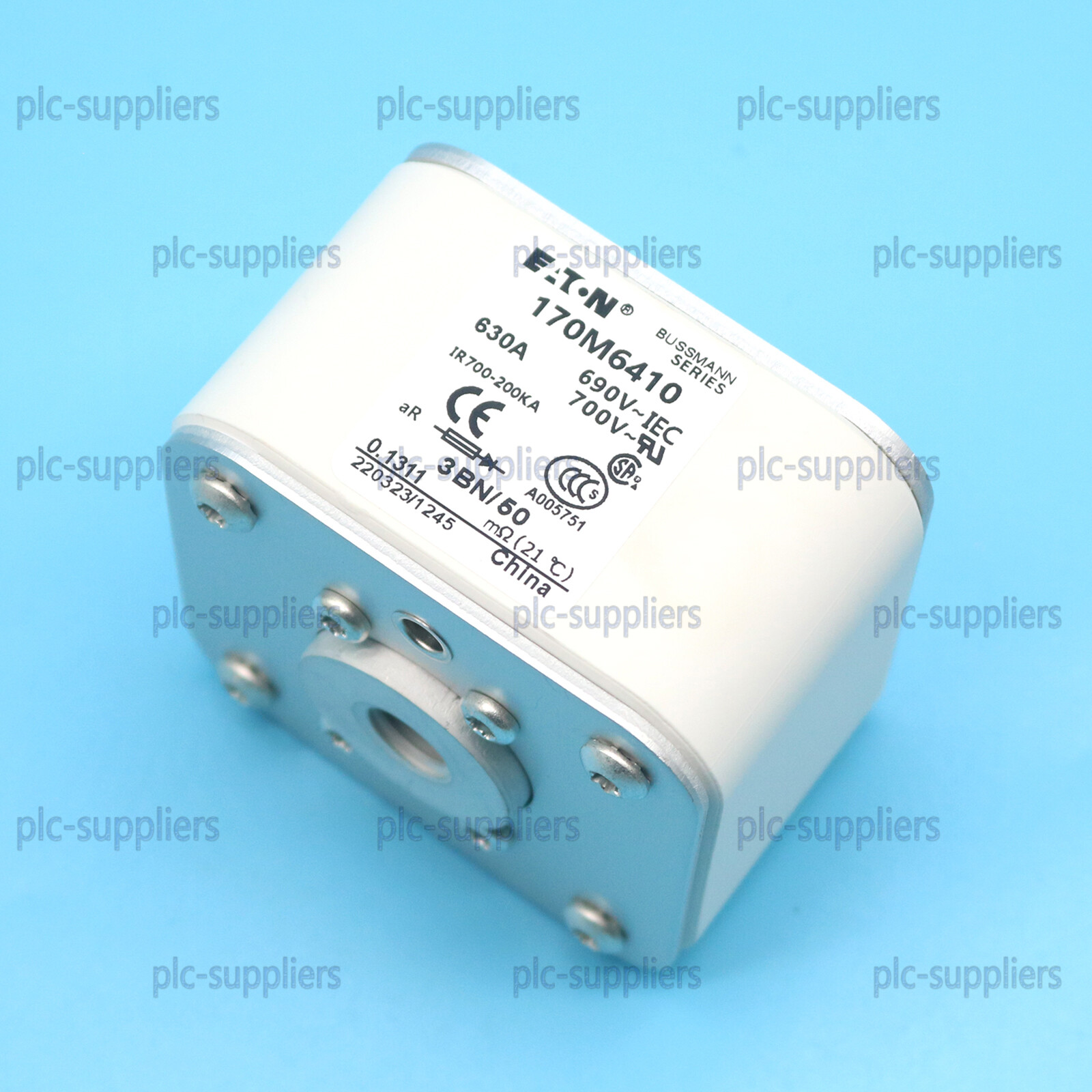 1PCS New Eaton Bussmann 170M6410 Fuse 630A 6900V SPOT STOCK 51712264082 ...