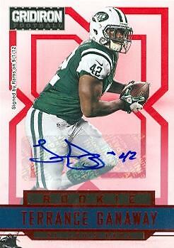 Terrance Ganaway autographed Football Card (Baylor) 2012 Panini ...