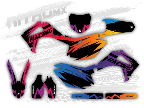 Graphics Kit fits Honda CRF 450 R CRF 450R 2013 2014 2015 2016 Decals ...