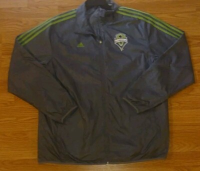 SEATTLE SOUNDERS JACKET NEW NO TAG MENS SIZE EXTRA LARGE ADIDAS FULLY ...