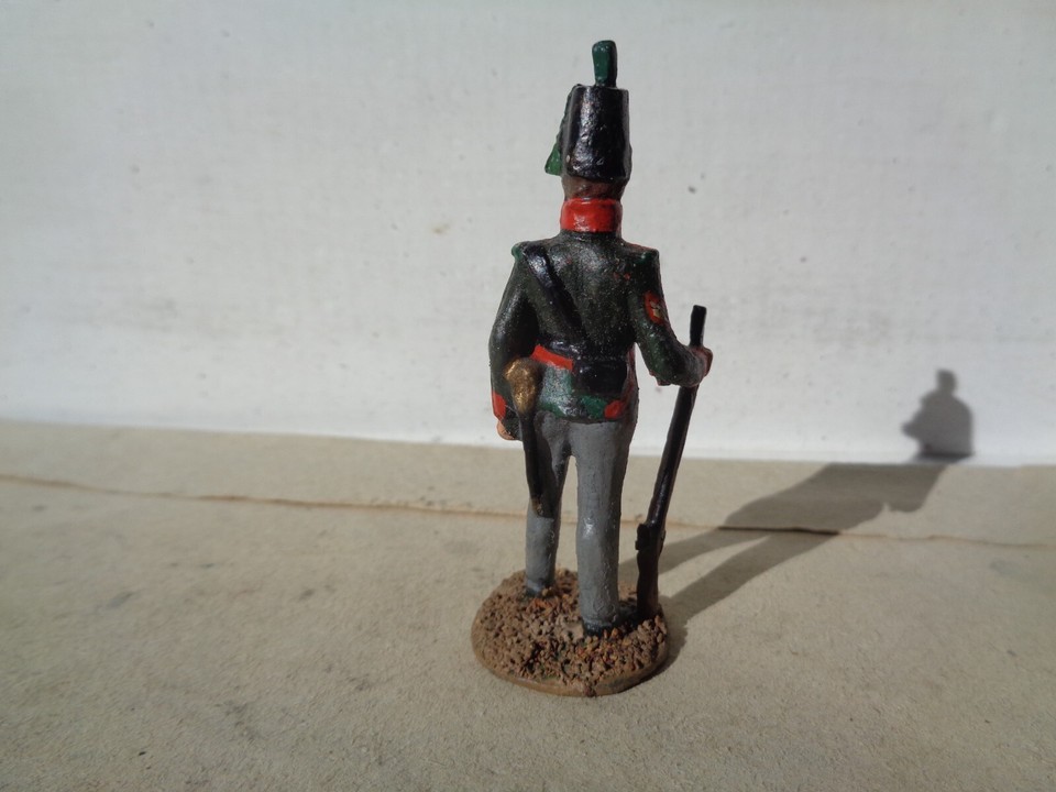 vintage Carman, Napoleonic British Riflemen, 95th, lead 54mm, TD | eBay