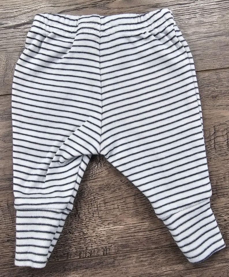 Baby Boy Clothes Child Mine Carter's Preemie Black & White Striped ...