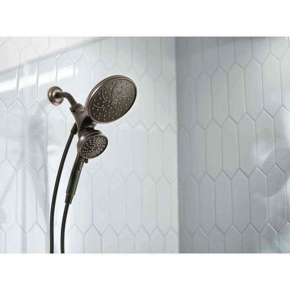 MOEN Brecklyn Single Handle 6-Spray Handheld Shower Faucet ...