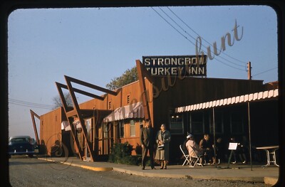 Strongbow Turkey Inn Valparaiso Indiana 1950s 35mm Slide Red Border ...