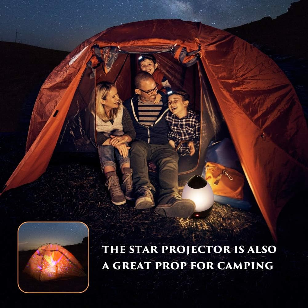 Star Light Projector Night Light with Timer Auto Shut-Off and Starry Sky Project | eBay