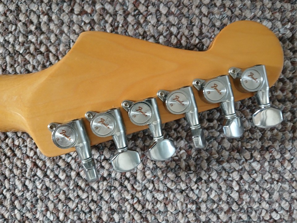 Squire Fender Stratocaster Made In Korea - Electric Guitar - Blue | eBay UK