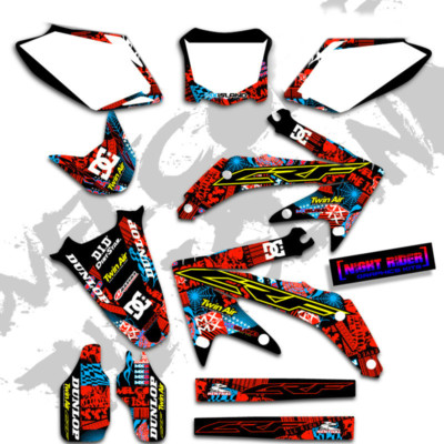2000 2001 2002 2003 XR 50 GRAPHICS KIT 03 02 01 XR50 NIGHT RIDER : RED ...