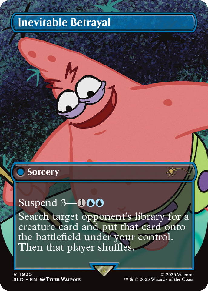 SpongeBob SquarePants Bundle MTG Secret Lair - Magic The Gathering IN ...