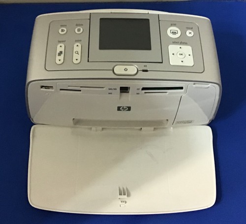 HP Photosmart 385 4x6 Printer Q6387L W/ Case | eBay