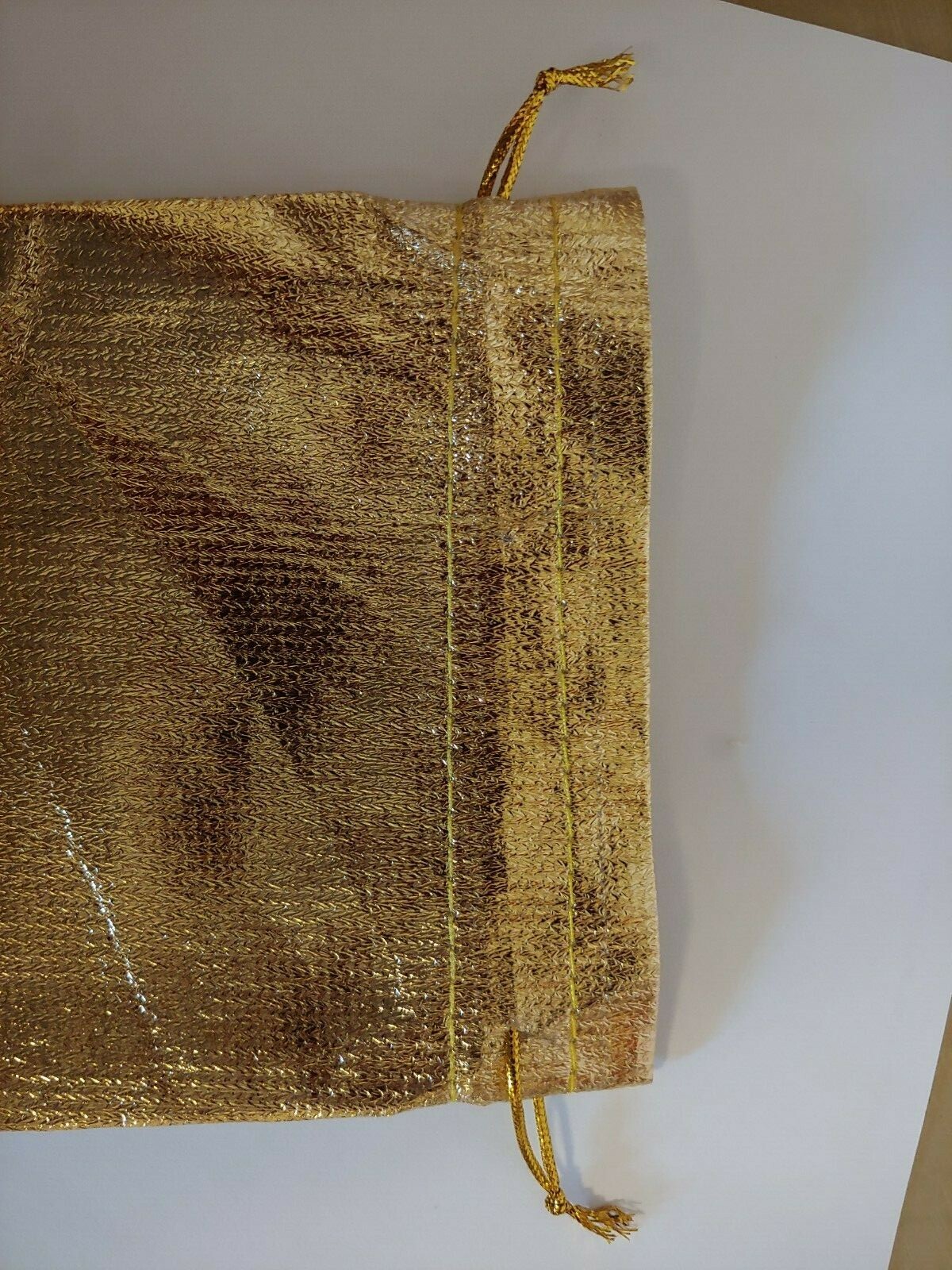 Gold Party Bags - Includes 20 Draw String Bags - Great For Party Gifts ...