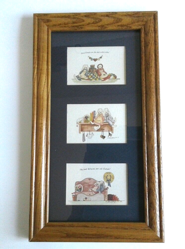 Vintage Country 1992 Small Debbie Yackley Prints Matted and Framed | eBay