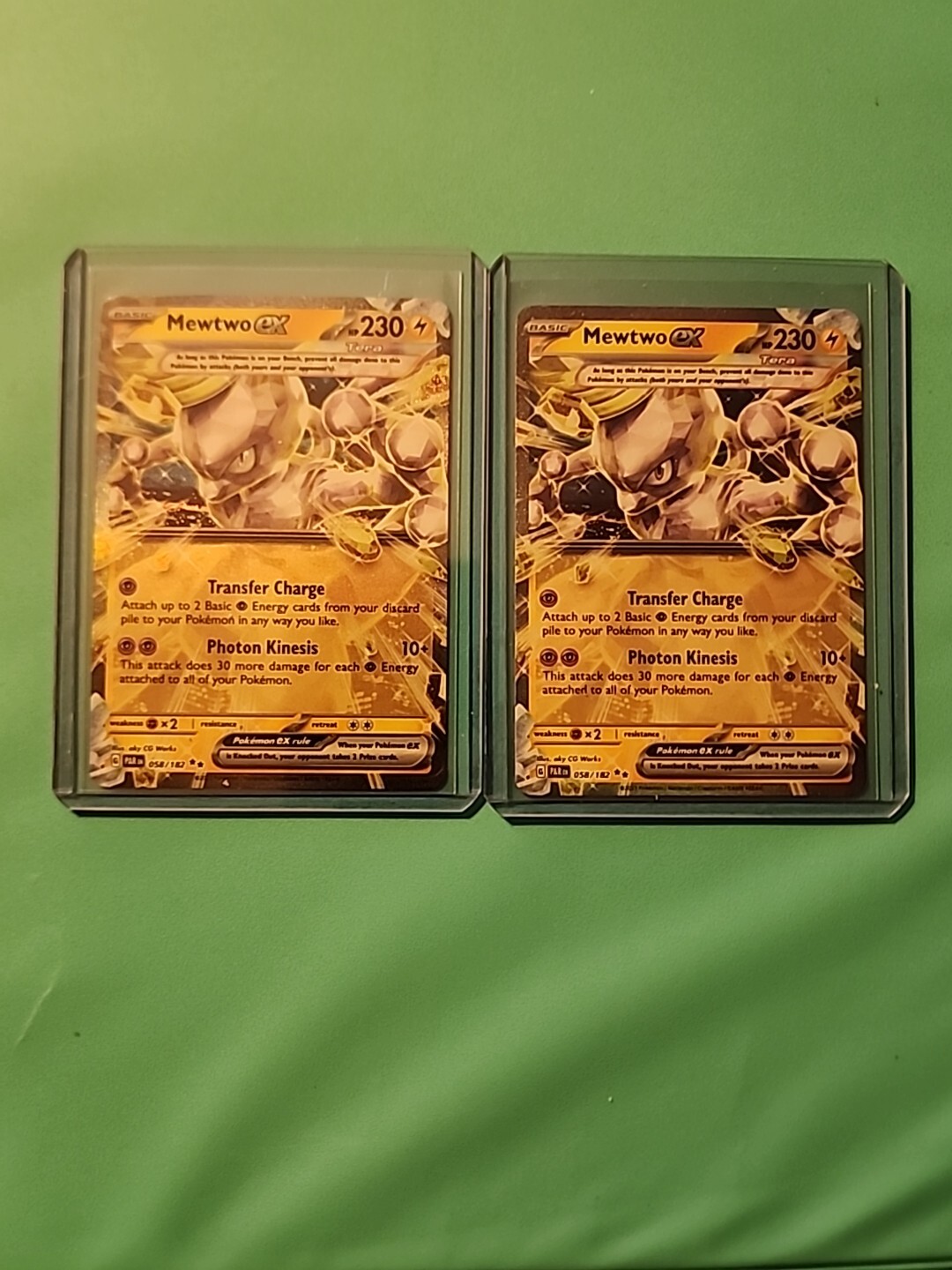 Pokemon TCG Paradox Rift Mewtwo EX 58/182 Double Rare | eBay