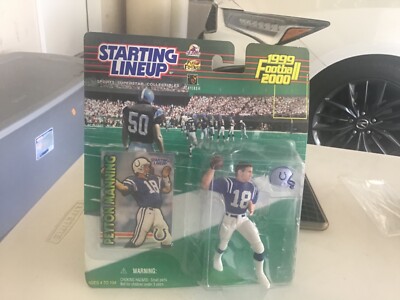 NEW 1999 NFL Starting Lineup Action Figure Peyton Manning Indianapolis ...