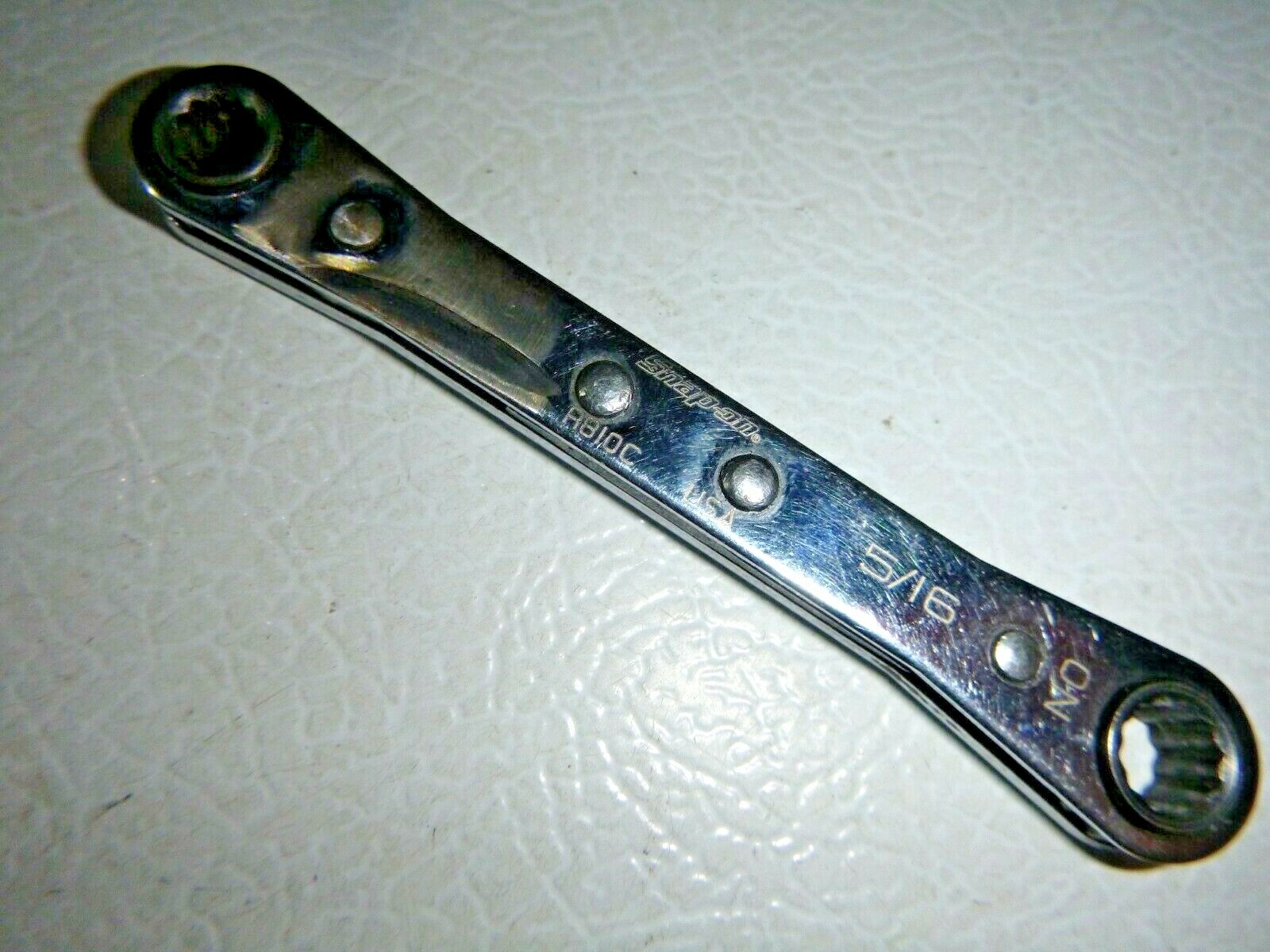 NOS 2012 Snap-on Tools USA 1/4" to 5/16" SAE 12pt Double Ratcheting ...