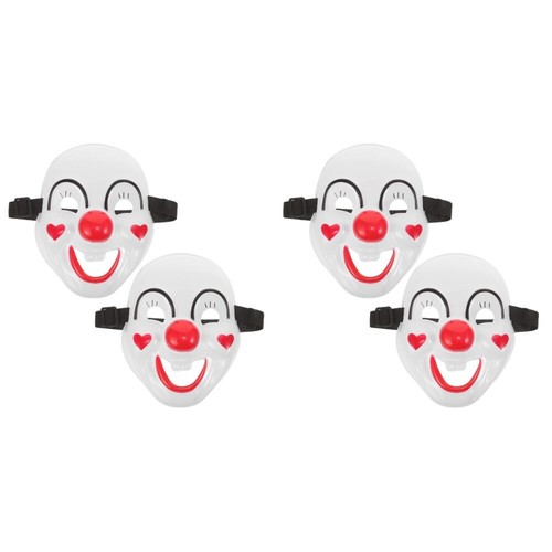 4 Pcs Clown- Kind Make-up-Kostüm-Requisiten Lächelndes | eBay