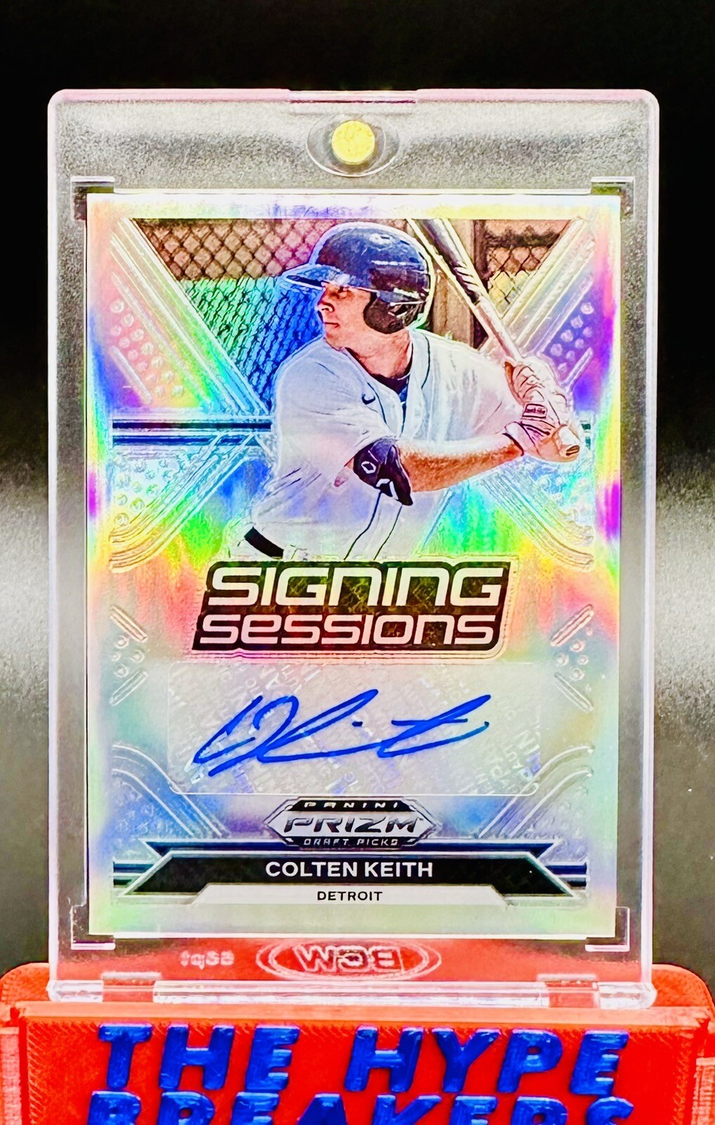 Colt Keith Auto 2021 PANINI PRIZM DRAFT PICKS SIlver Signing Sessions ...