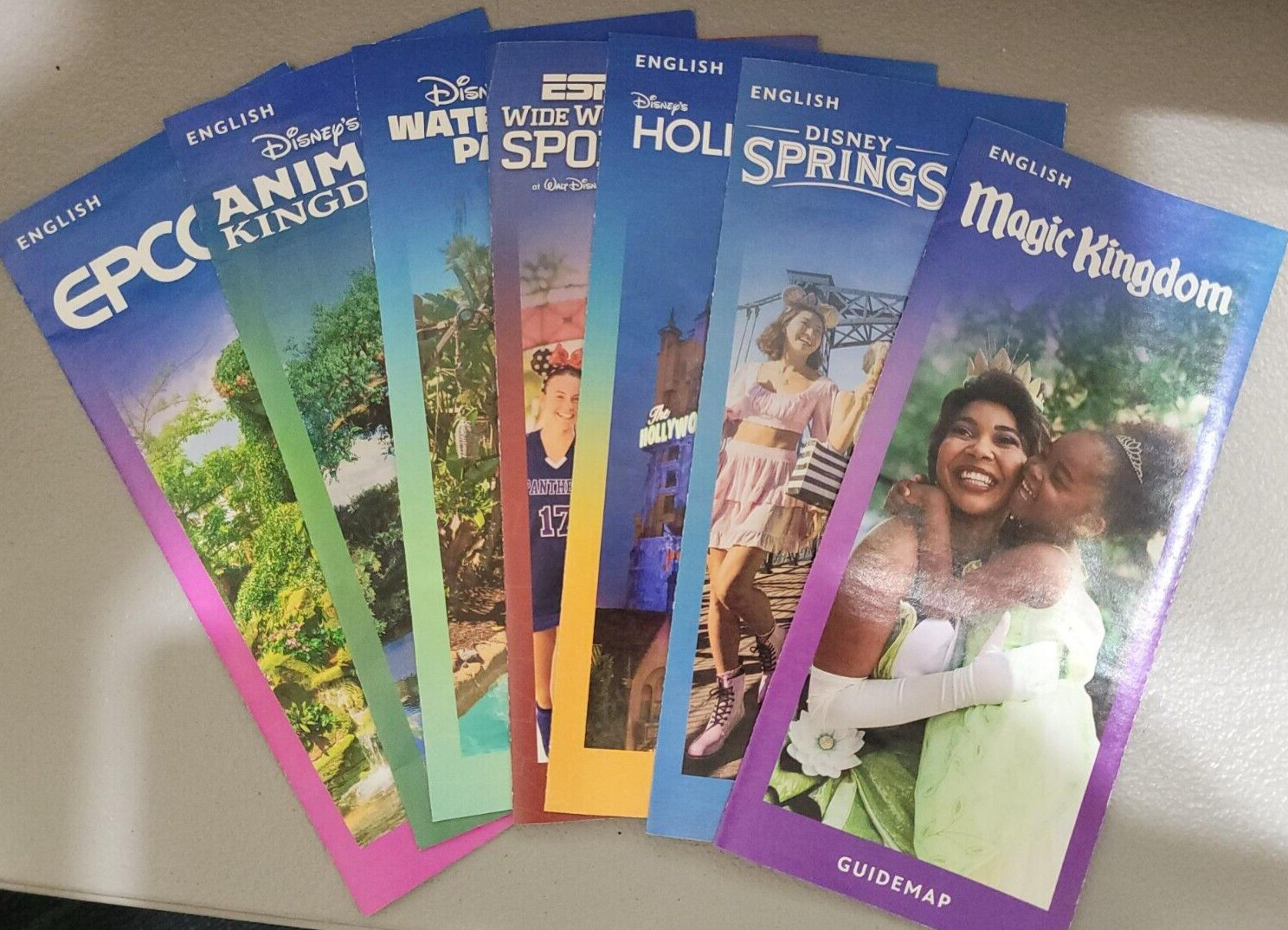 NEW 2023 Walt Disney World Theme Park Maps | Grelly USA