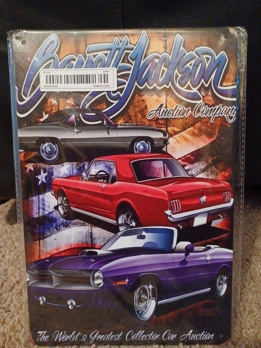 Jackson Auction Company Official Collector Car Merchandise