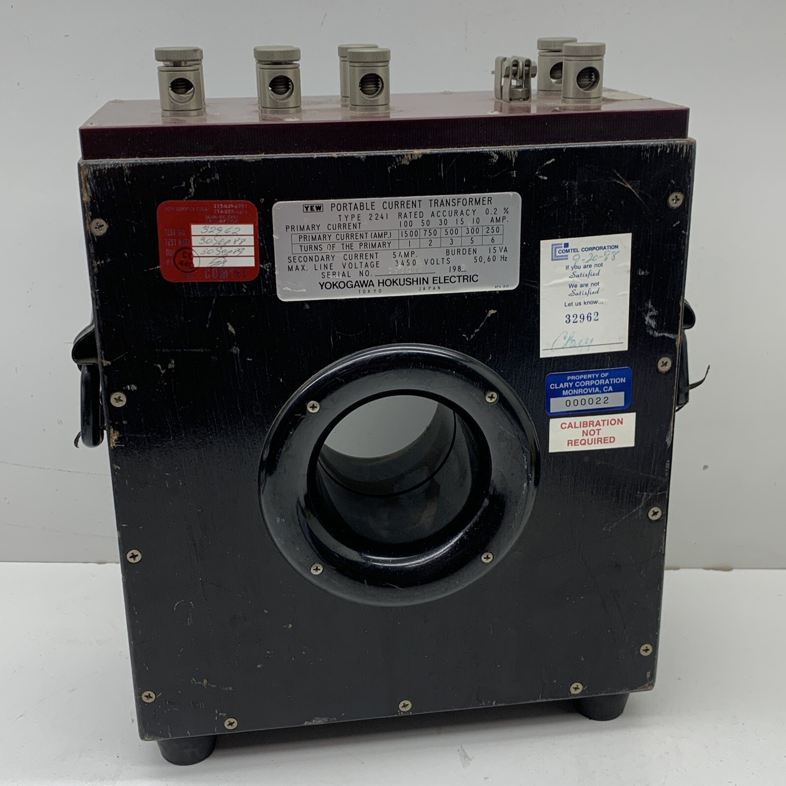 Yokogawa Type 2241 Portable Current Transformer for sale online | eBay